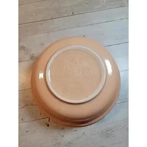 Fiestaware | Other | Vintage Hlc Fiesta Rose Pink Stacking Cerealsoup ...